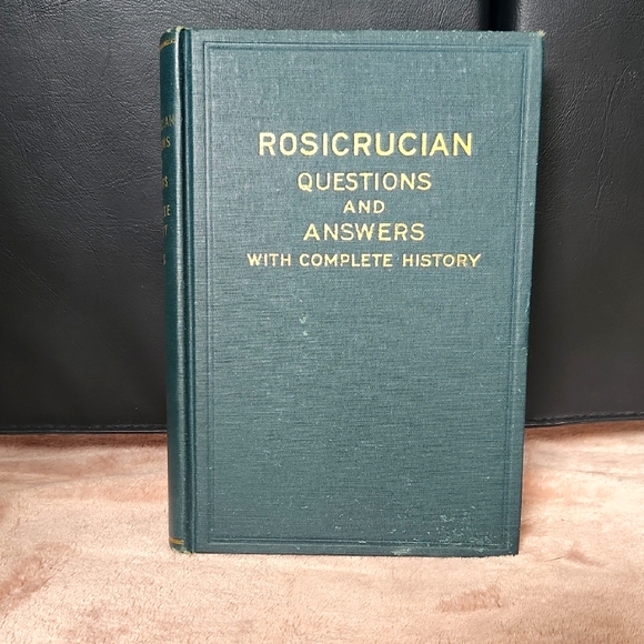 Antiquarian | Other | Rosicrucian Questions Answers Lewis 932 Mysteries ...